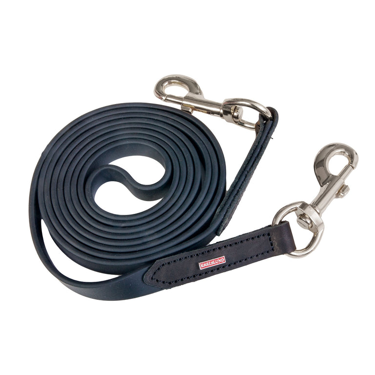 SuperStrap reins Black/Chrome Icelandic Horse – horze