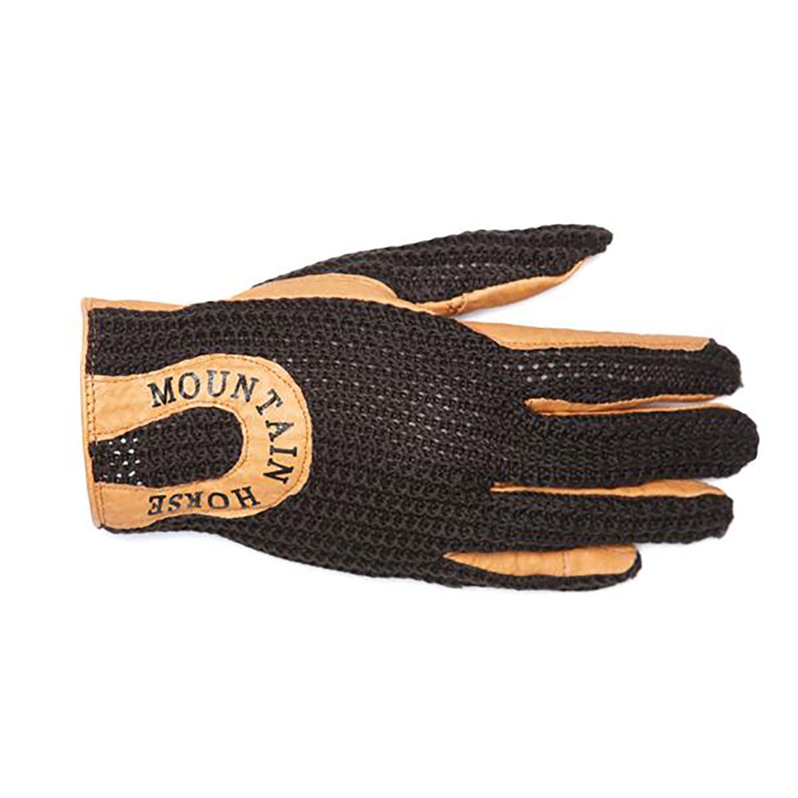 Crochet Glove II Junior Brown Junior m – horze