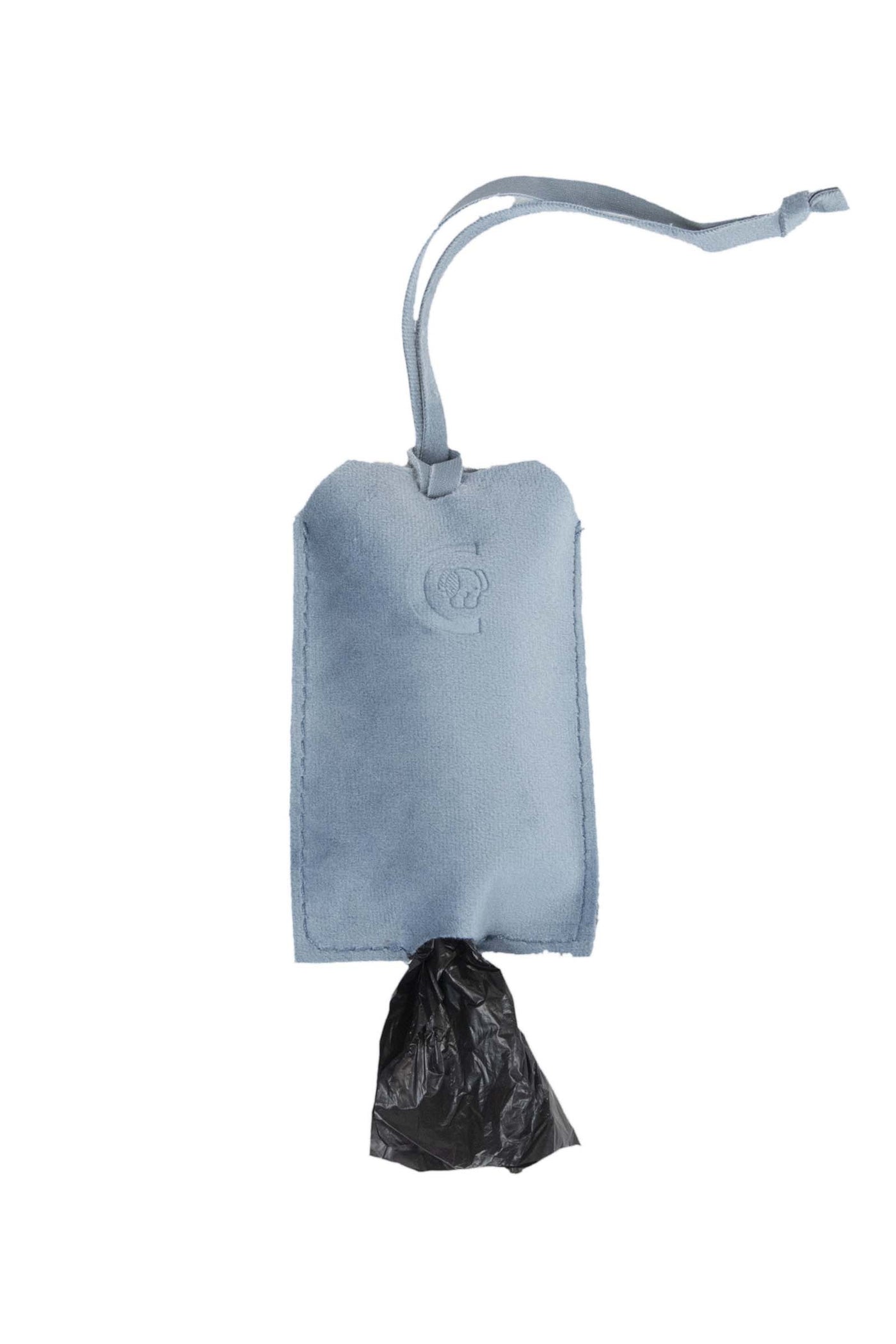 Velvet Poop Bag Pocket Light Blue One Size – horze