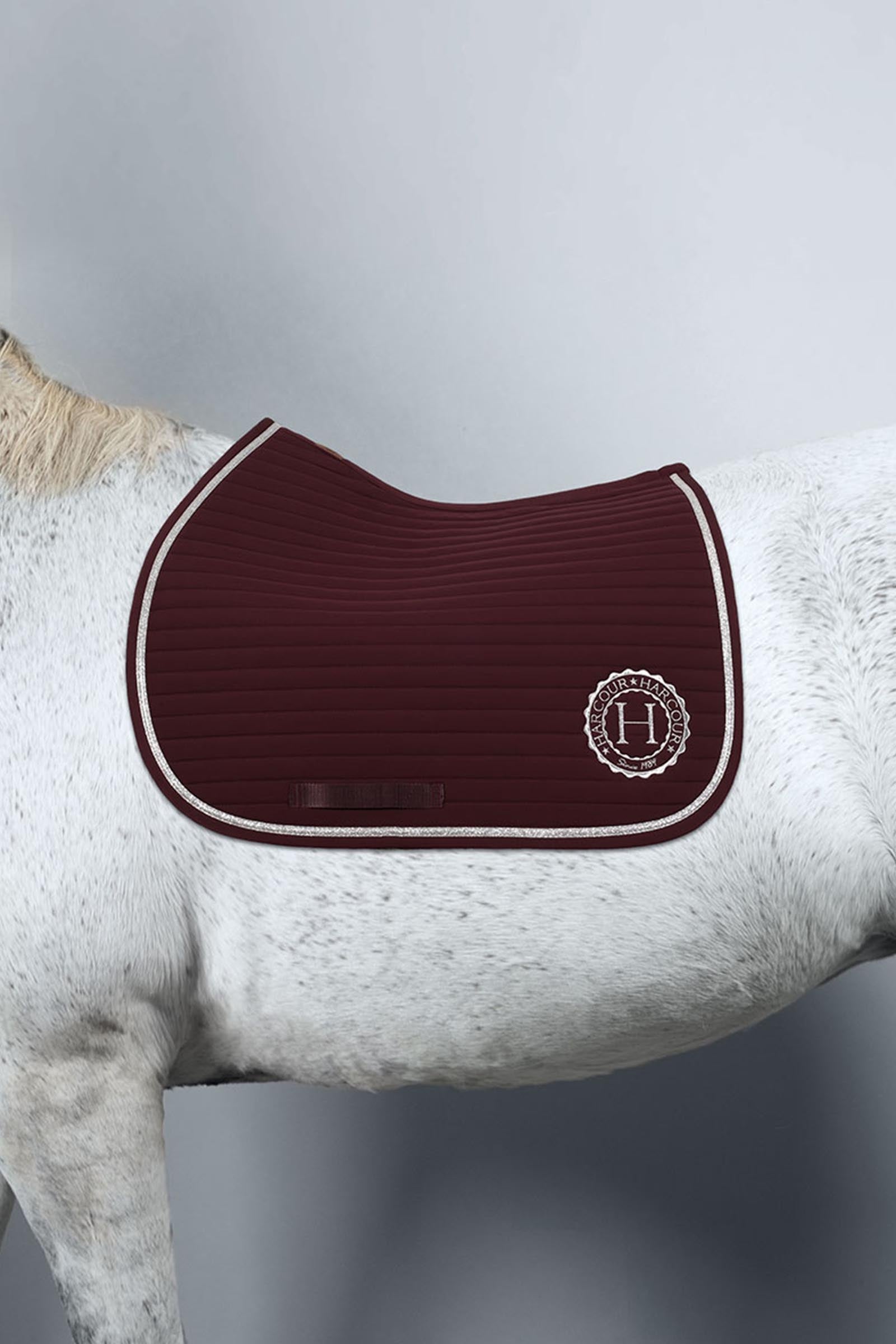 Karembar Jumping Saddle Pad Aubergine (Eggplant) C-F – horze