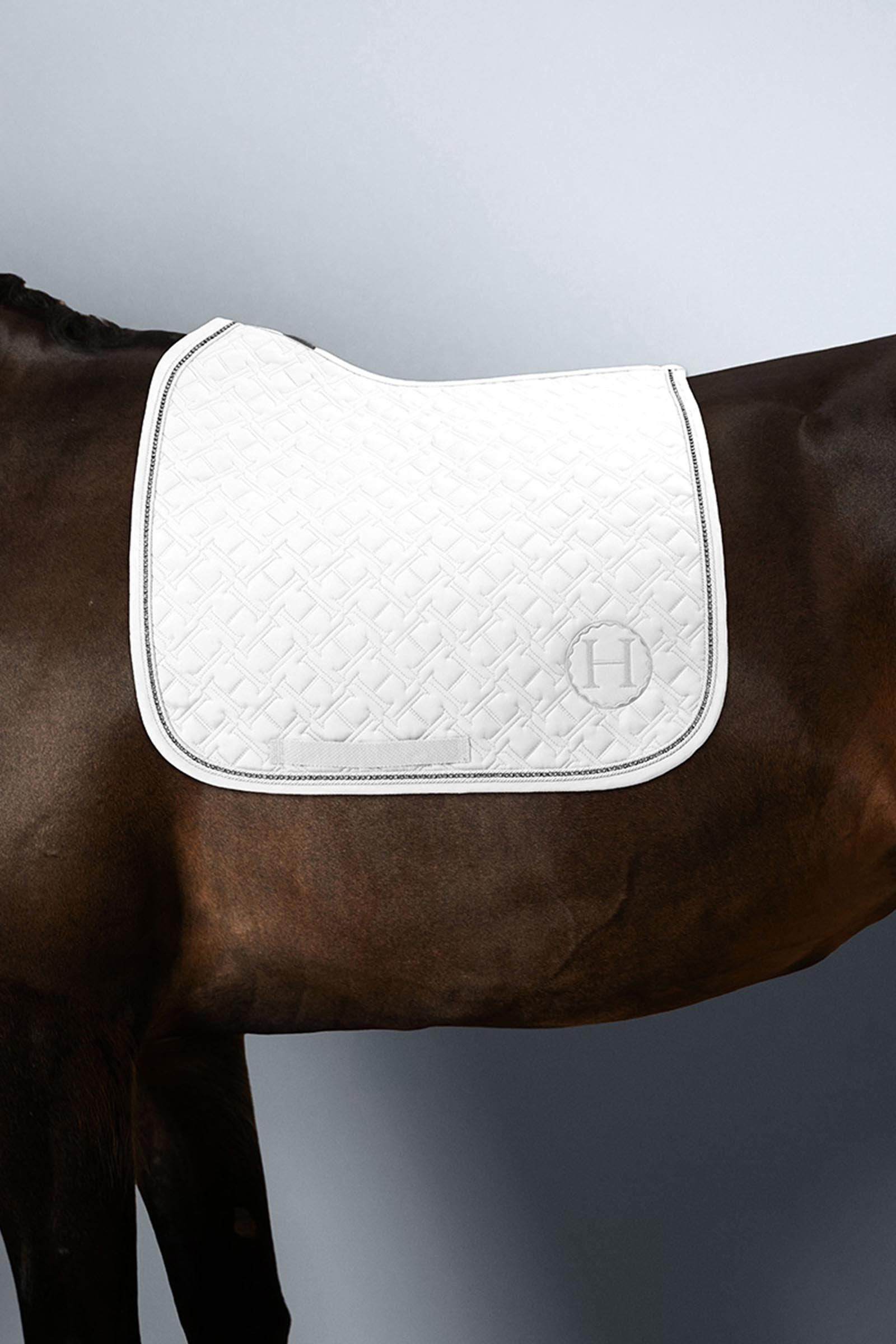 Saphir Saddle Pad Pony Blanc (White) P – horze