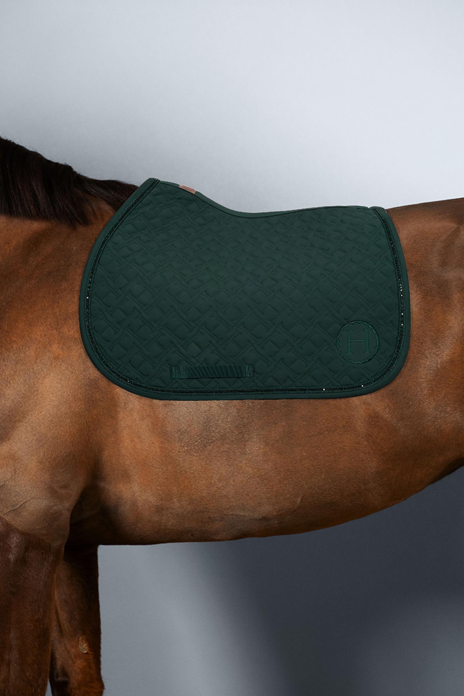 Saphir Saddle Pad Pony Jungle (JungleGreen) P – horze