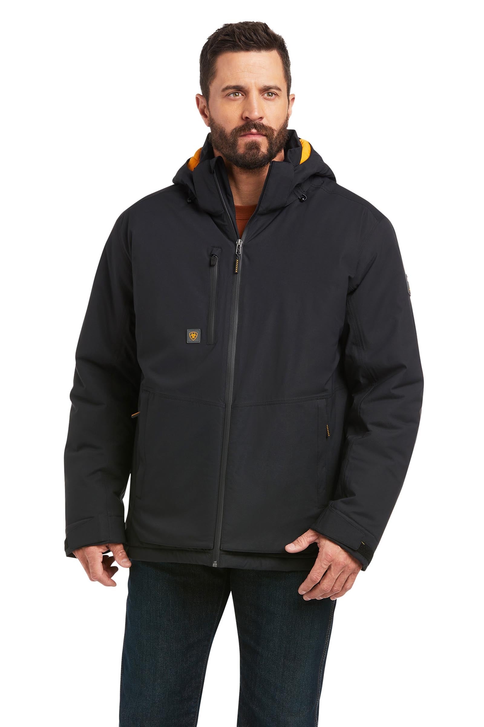 Rebar Storm Fighter 2.0 Men's Waterproof Jacket Black XS – horze