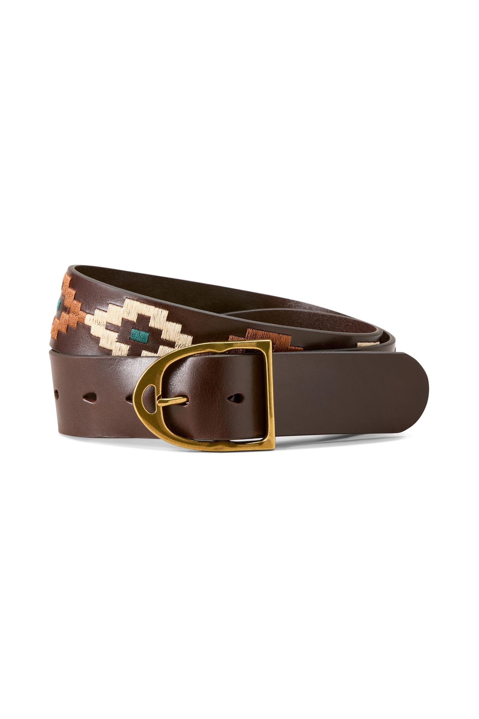 Rio Women's Belt Dark Brown S – horze